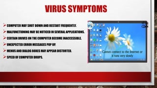 Ch. 3 computer virus | PPTX | Operating Systems | Computer Software and ...
