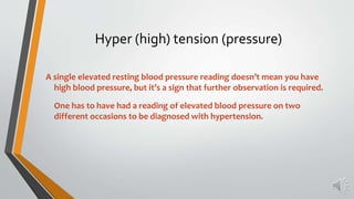 Chapter 2 High Blood Pressure | PPT