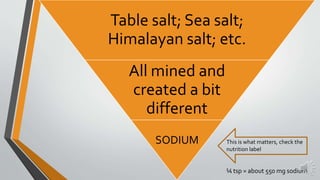 Chapter 3 Salt | PPT
