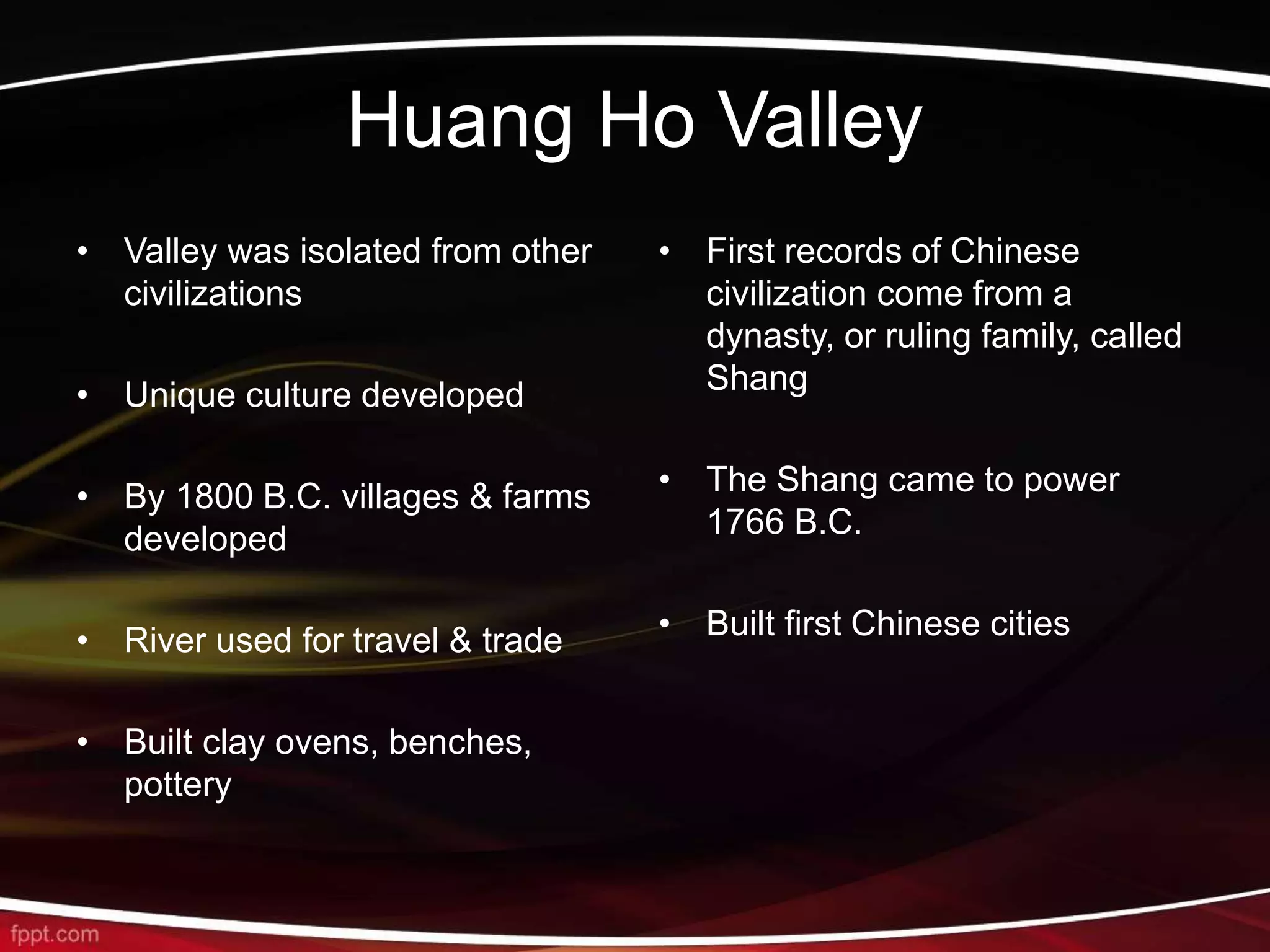 Ch. 5 The Huang Ho valley.ppt