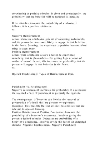 CH. 4 LEARNING, MEMORY, AND INTELLIGENCELearning is defined | PDF