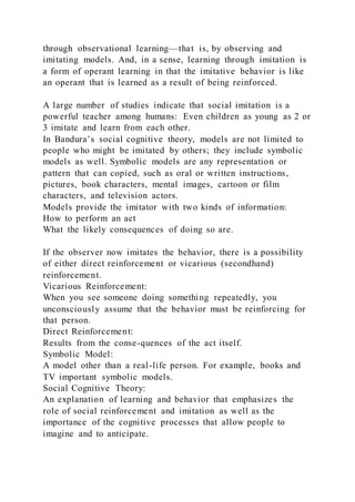 CH. 4 LEARNING, MEMORY, AND INTELLIGENCELearning is defined | PDF