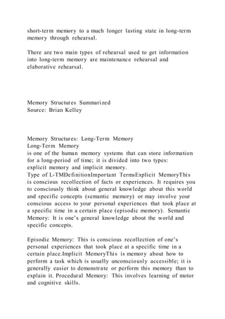 CH. 4 LEARNING, MEMORY, AND INTELLIGENCELearning is defined | PDF