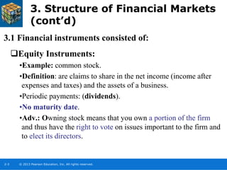 Ch.2 Overview of the Financial System - mishkin - -part 2 of 2.ppt