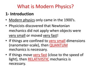 Ch.7 Modern Physics - 1.ppt