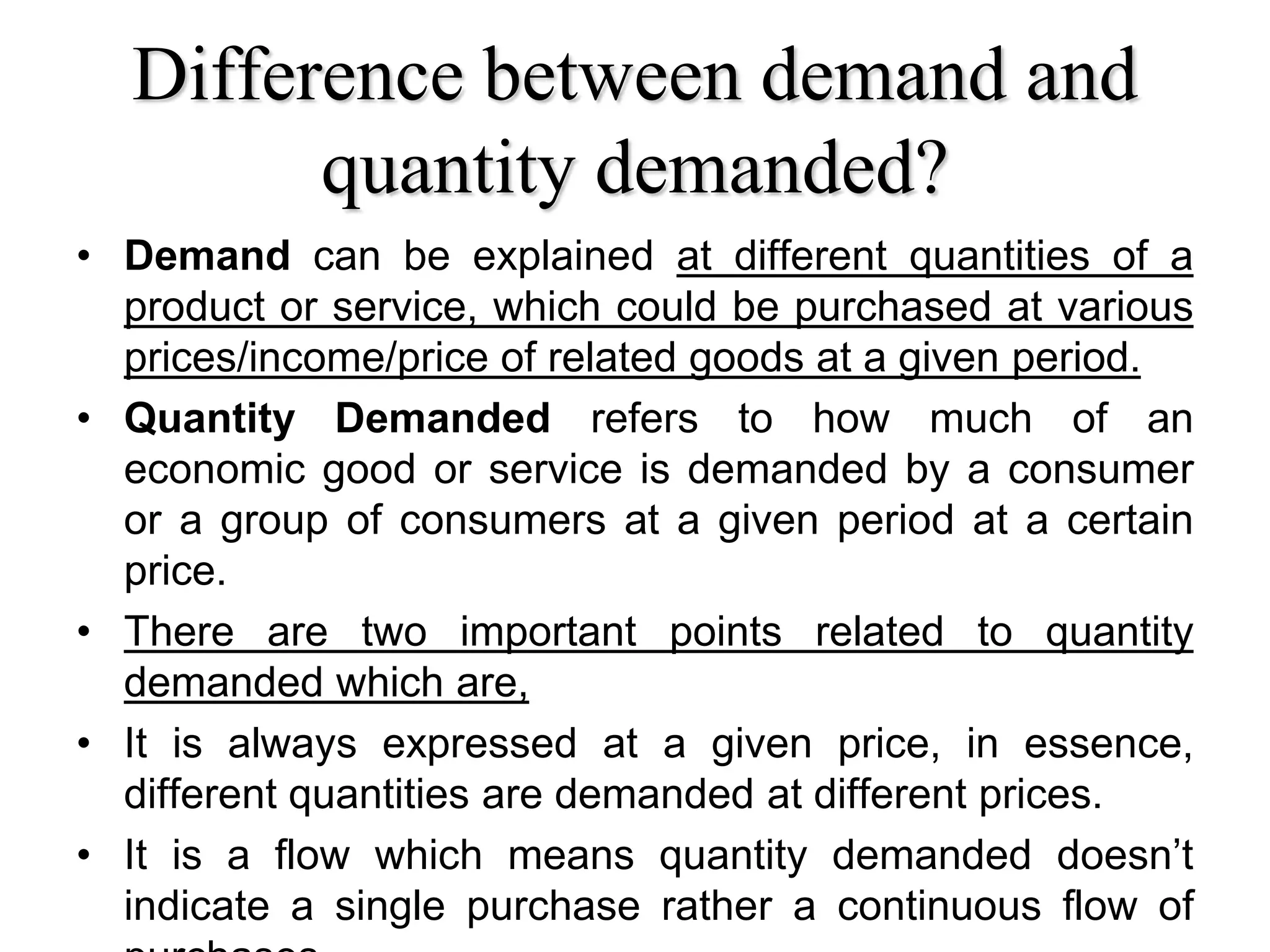 DEMAND & SUPPLY, Economic and Finance PPT | PPT