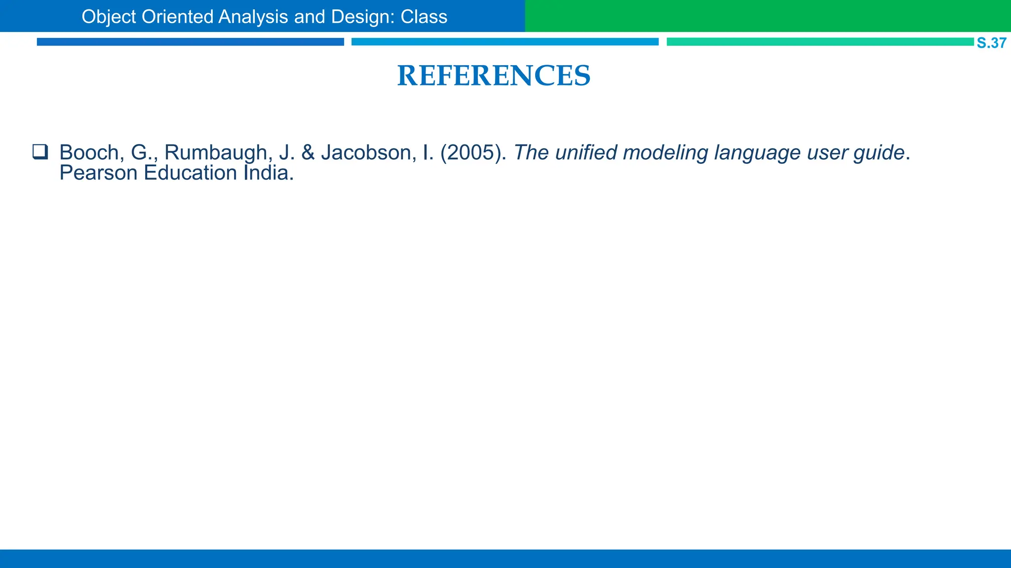 Ch 03 Class Diagram 1 Object Oriented Analysis And Design [o] Pptx