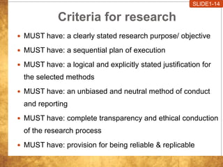 Qualitative Research Methods-Chapter-one | PPT