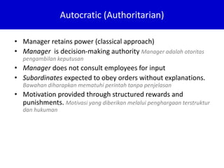 PPT Leadership Chapter 1. Introduction of Leadership | PPT