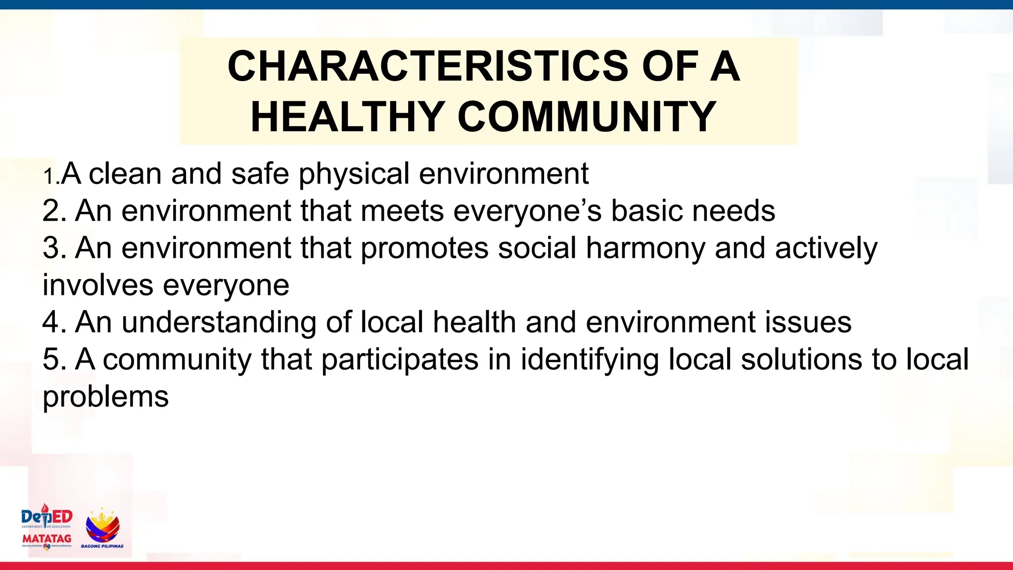 health 9 Quarter 1 - Community health.pptx