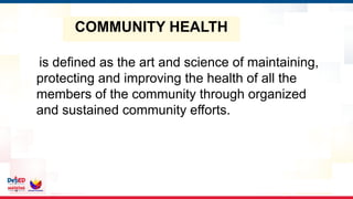 health 9 Quarter 1 - Community health.pptx