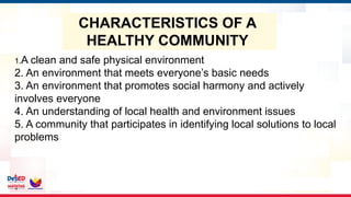health 9 Quarter 1 - Community health.pptx