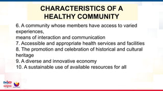 health 9 Quarter 1 - Community health.pptx
