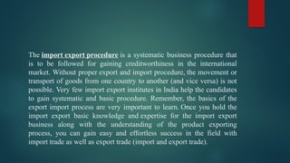 international business chapter. 2 export & import process.pptx