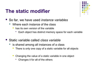 Ch. 6 -Static Class Members.ppt programming | PPT