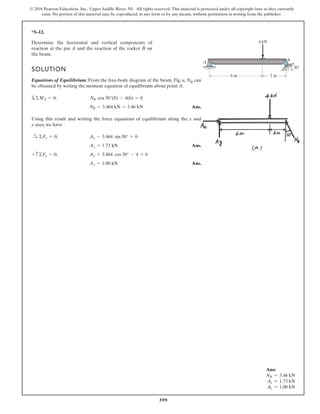 hibbler statics solutions_ hibbler statics solutions | PDF