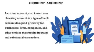 Types of Account, Functions of ATM and types of ATM | PPTX