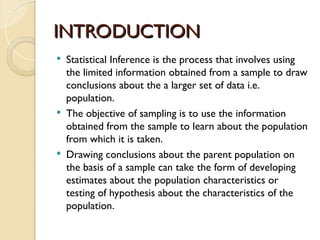 Ch. 2 (B) Theory of Estimation ABOUT MARKETING | PPT