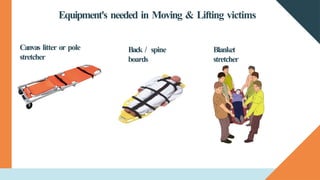 Ch.3 Lifting - Moving Victim and save moving for patients | PPT