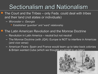 High school history presentation APUSH 15 slides | PPT
