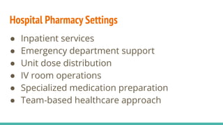 Introduction to Pharmacy: What is a Pharmacy Technician | PDF