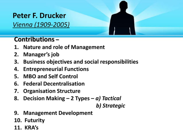 Management thinkers | PPT