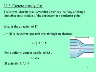 Ch 26-current and resistance | PPT