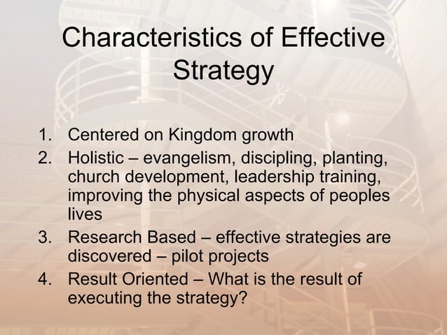 Ch.26 introduction to mission strategy | PPT
