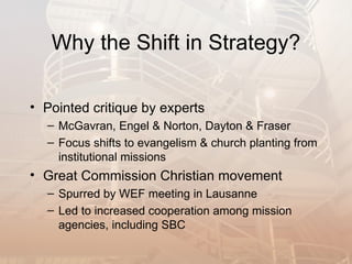 Ch.26 introduction to mission strategy | PPT