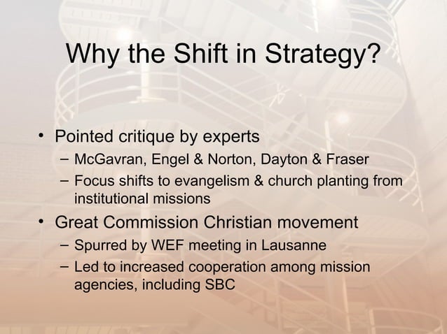 Ch.26 introduction to mission strategy | PPT