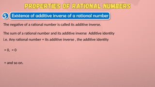Comprehensive Introduction to Rational Numbers and Their Properties | PPTX