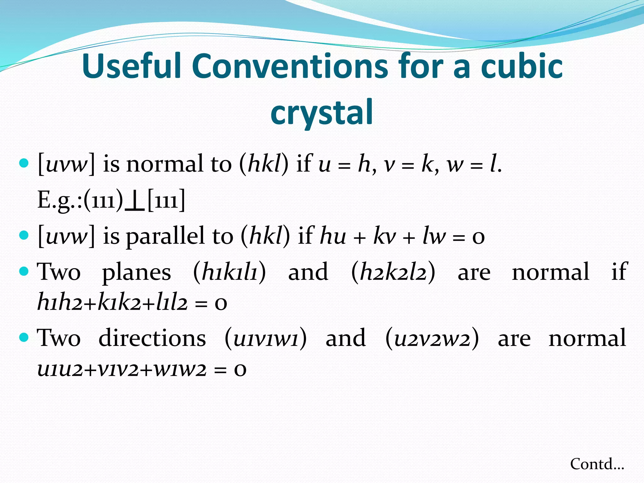 Ch 27.2 crystalline materials & detects in crystalline materials | PPTX