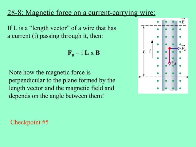 Ch 28-magnetic fields | PPT