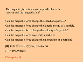 Ch 28-magnetic fields | PPT
