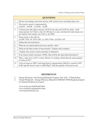 Basics of energy | PDF