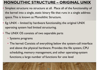 Regarding About Operating System Structure | PPT