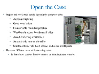Ch 2 computer assembly disassembly | PPTX