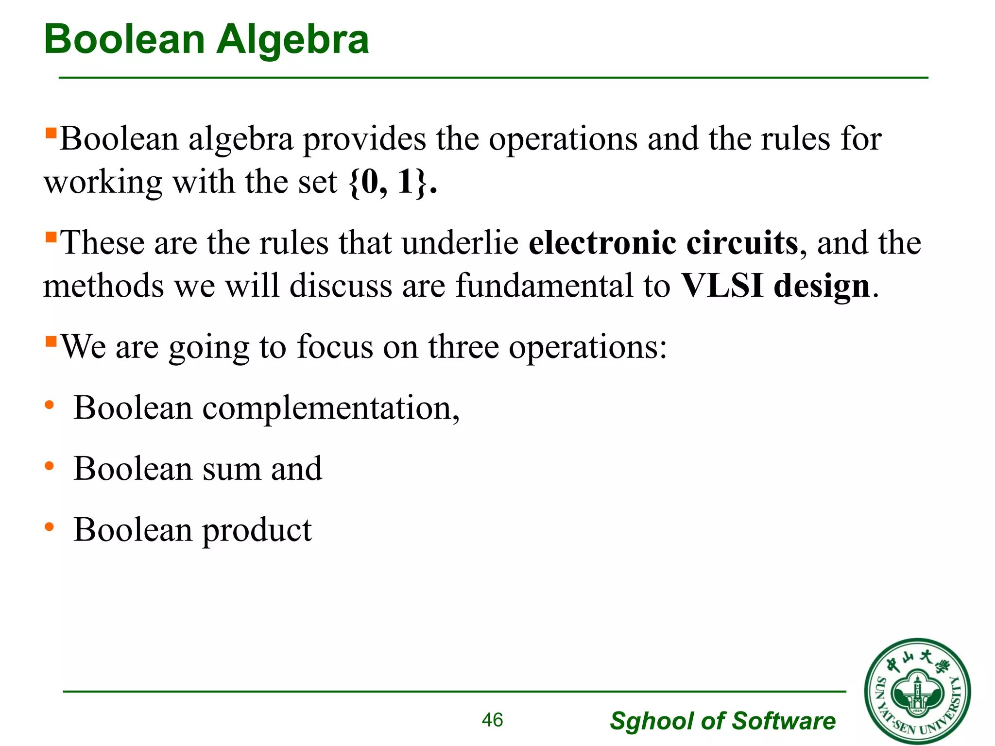 Ch 2 Lattice And Boolean Algebra Ppt Science
