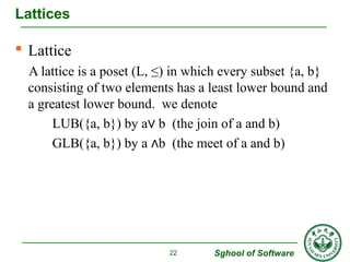 Ch 2 lattice & boolean algebra | PPT