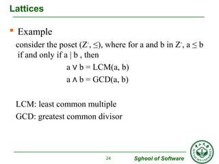 Ch 2 lattice & boolean algebra | PPT