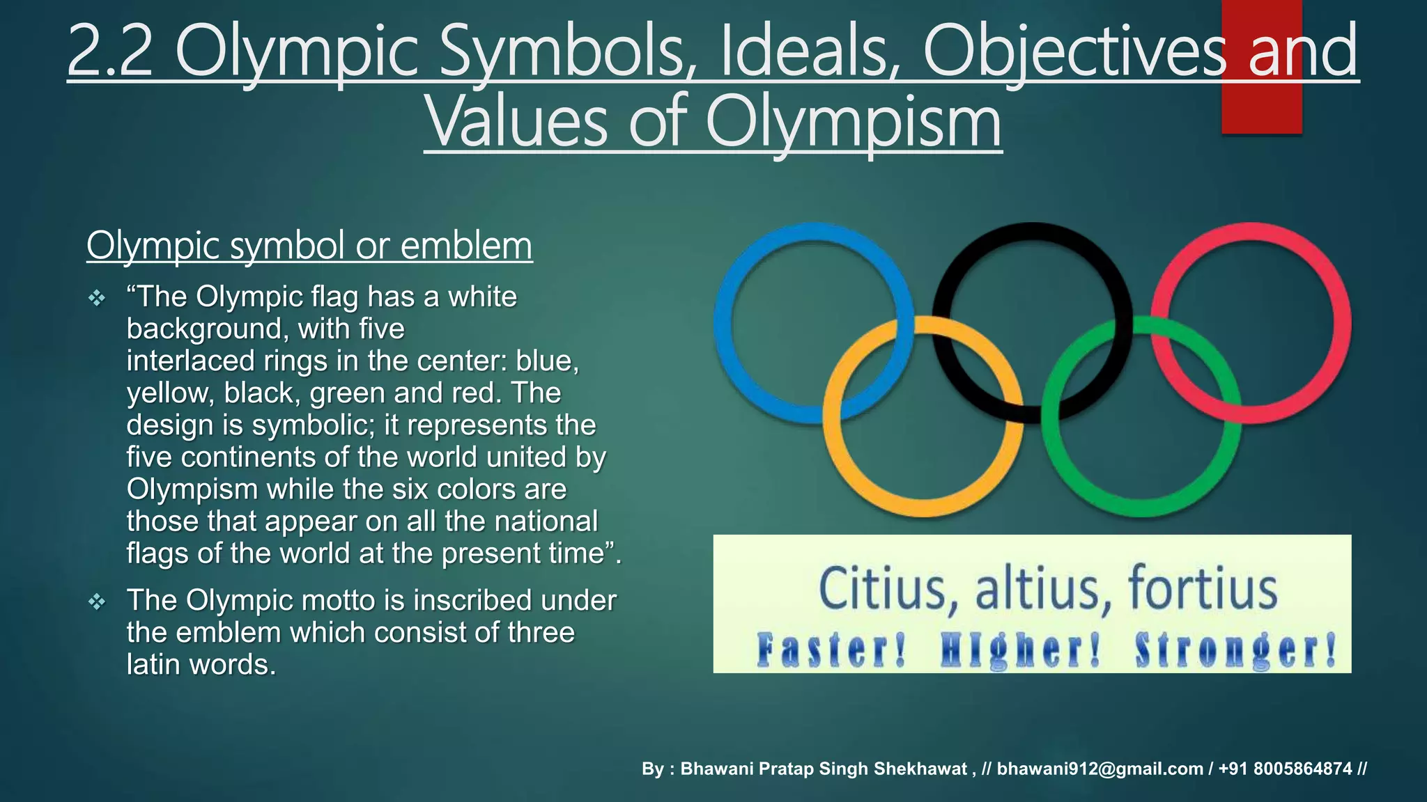 class 11th cbse Ch 2 Olympic value education by bhawani pratap singh ...