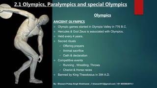 class 11th cbse Ch 2 Olympic value education by bhawani pratap singh ...
