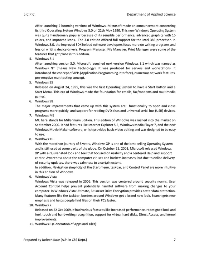 Operating System Notes Pdf Operating System Notes Pdf