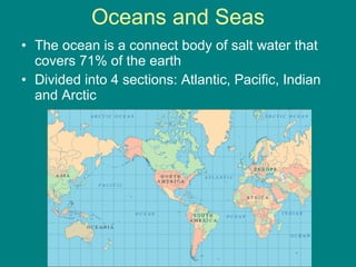Ch. 2, sec. 2 Water and Landforms | PPT
