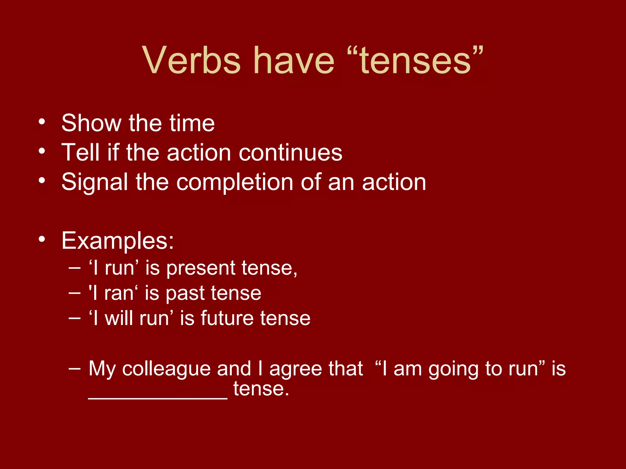 Ch. 2 Simple Present Tense | PPT