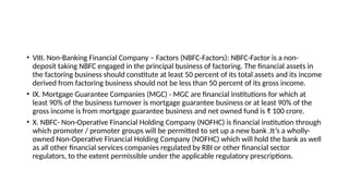 module 3- Non banking Financial institutions | PPTX