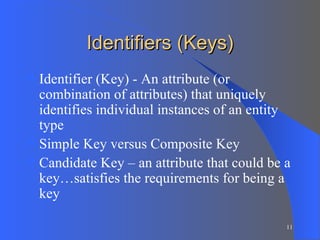 Ch 3 E R Model | PPT