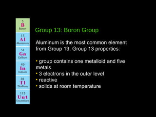 Ch. 3 elements and the periodic table(sec.4) | PPT | Chemistry | Science
