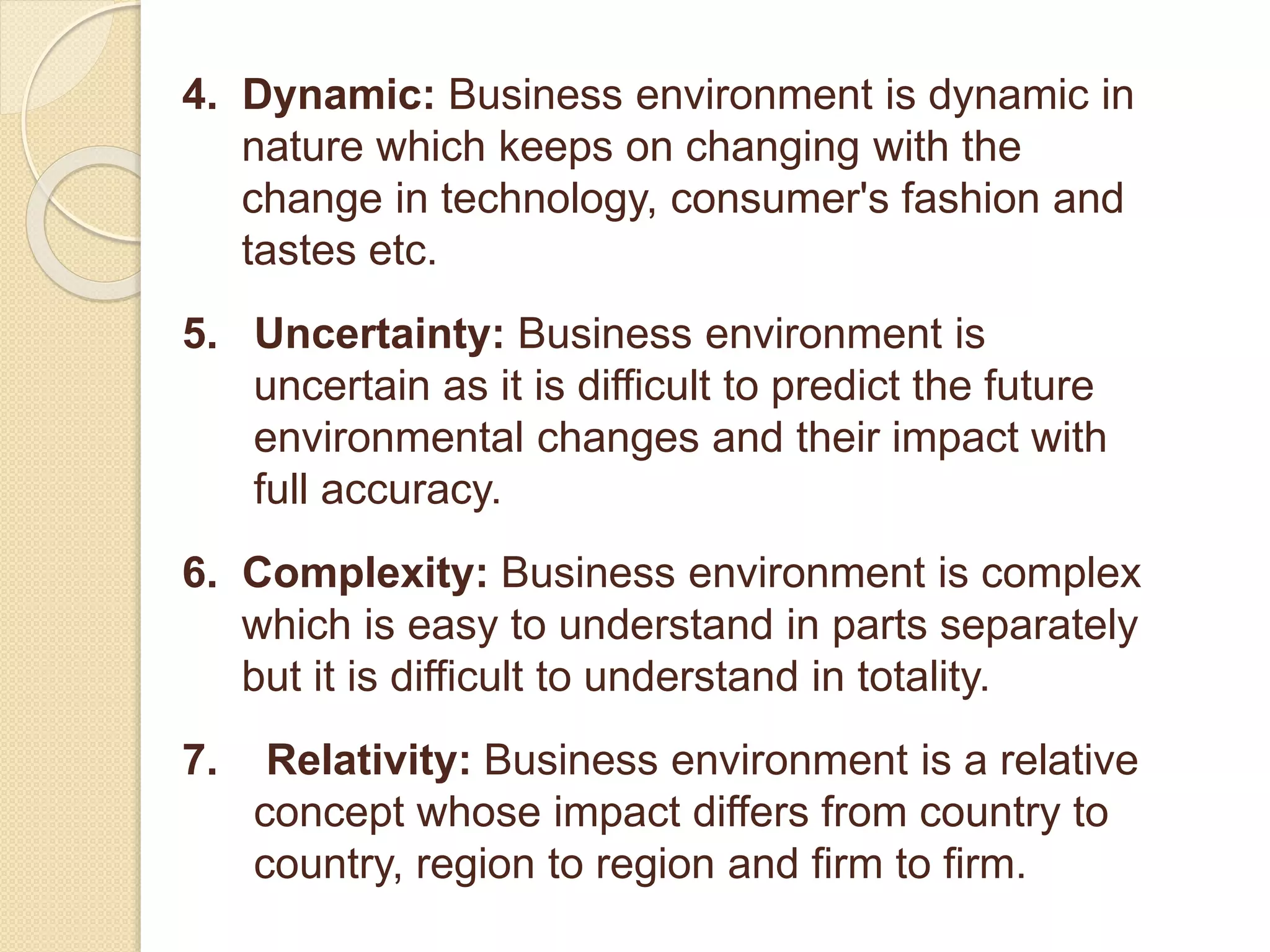 Business Environment | PPT