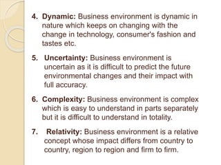 Business Environment | PPT